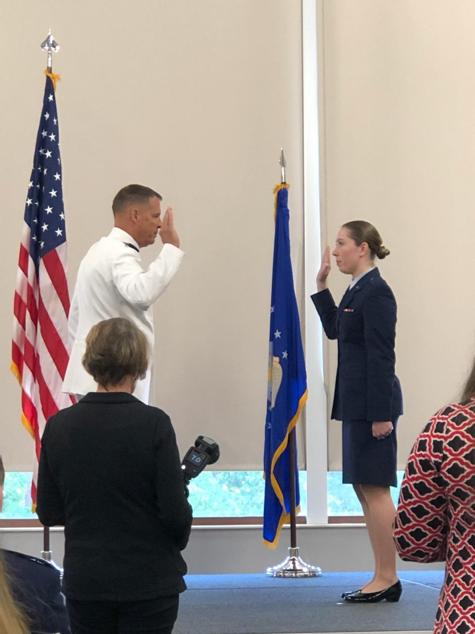 Unlikely journey leads former Navarre Navy JROTC cadet into Air Force ...