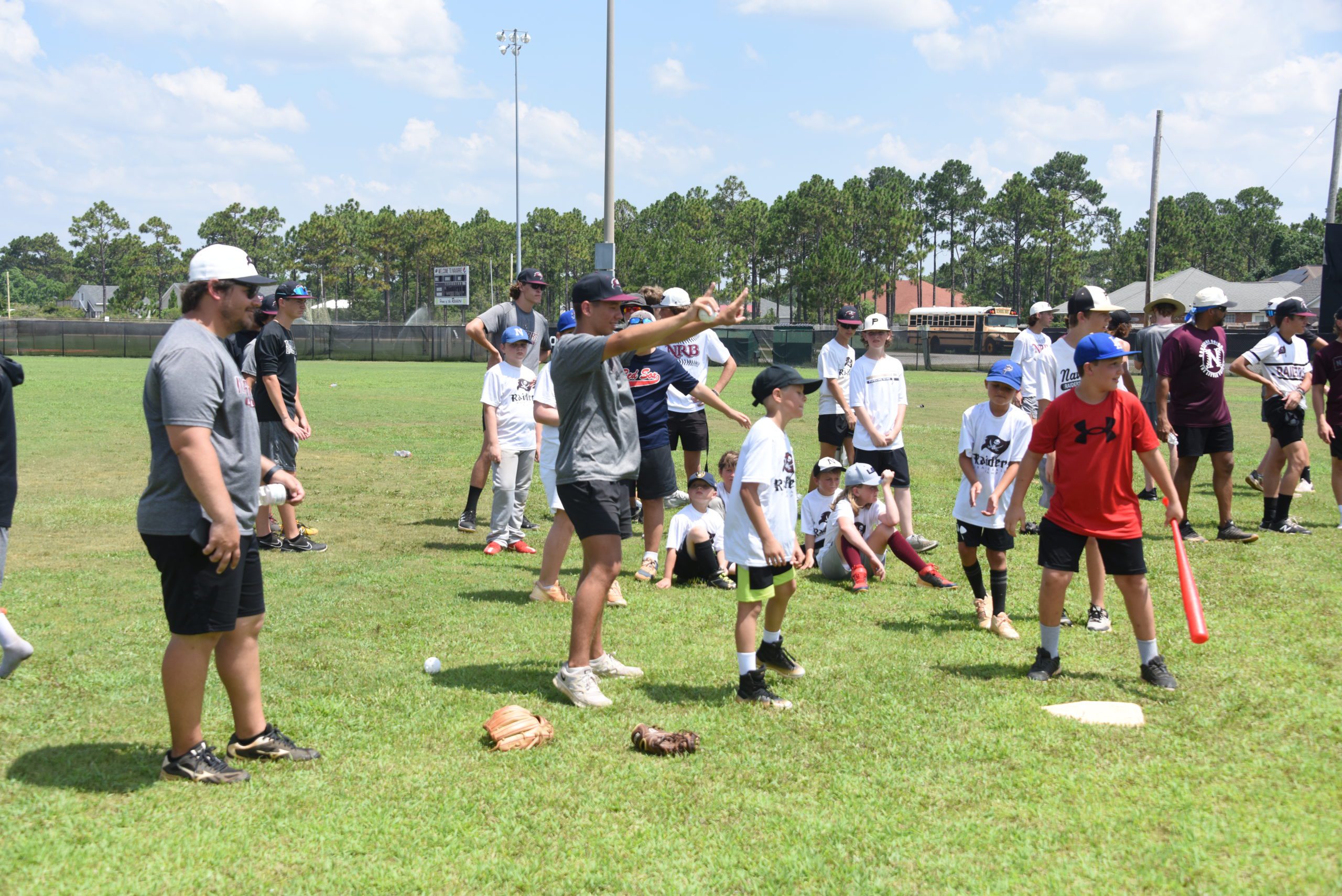 Raider baseball camp puts the fun in fundamentals | Navarre Press