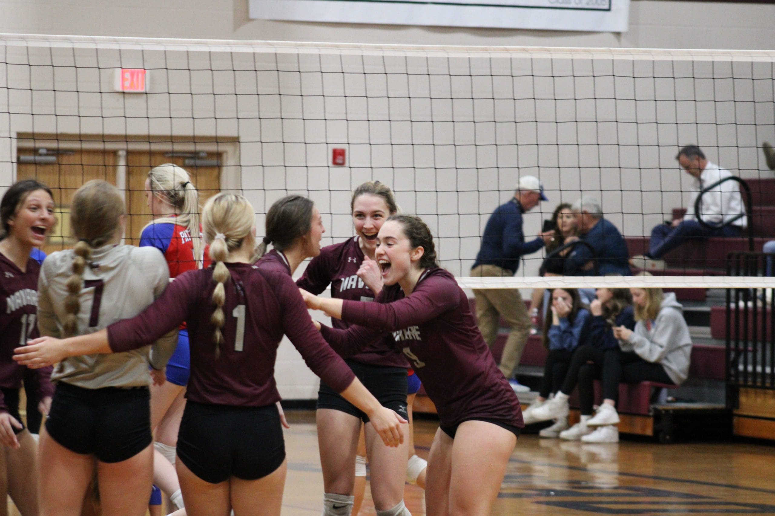 Raider volleyball team rolls into district final | Navarre Press