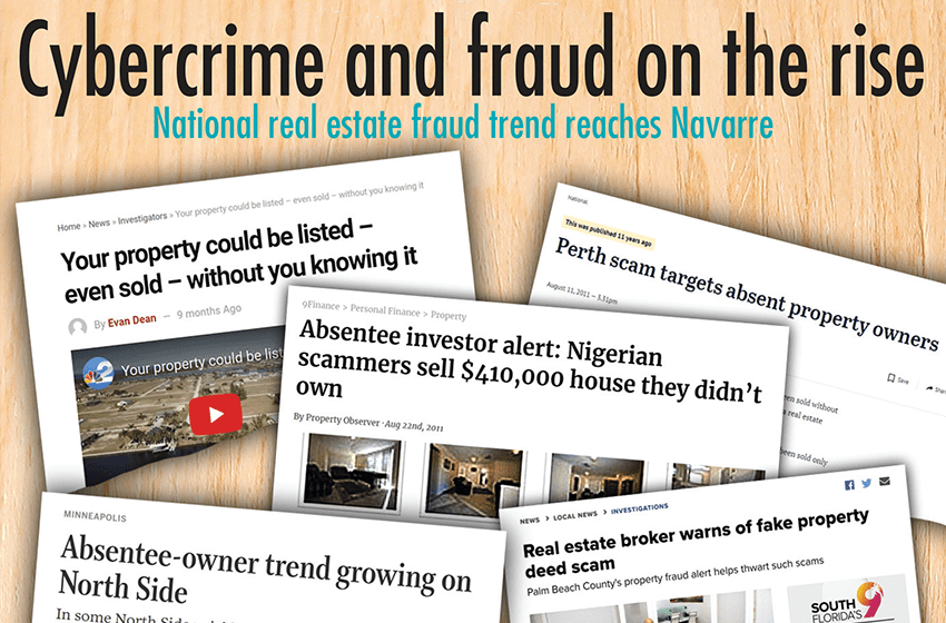 National real estate fraud trend reaches Navarre | Navarre Press