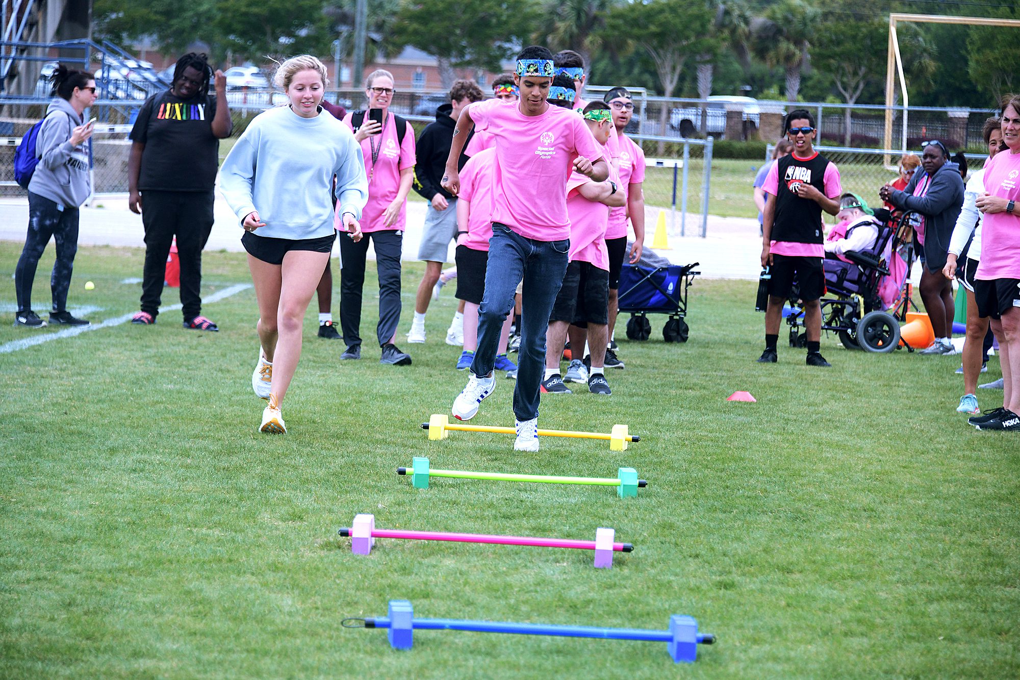 Put your game face on! Special needs students participate in Sports ...