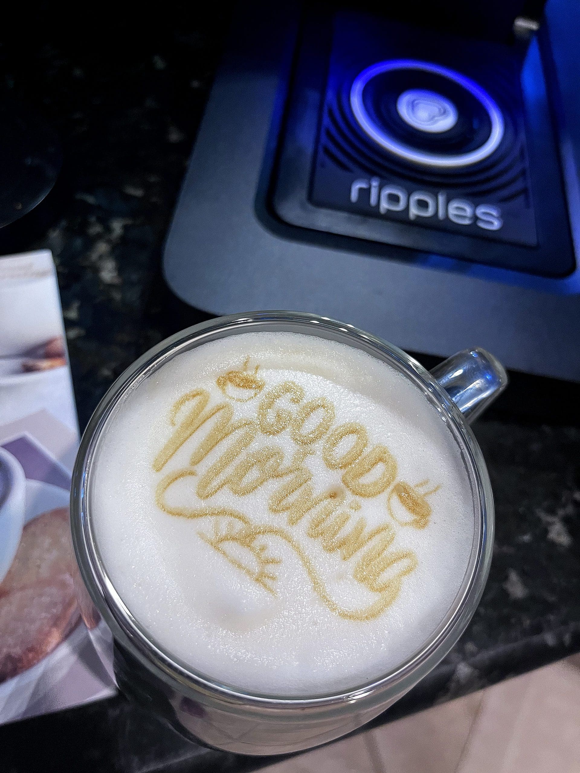 Customize your latte art at Espresso Lane | Navarre Press