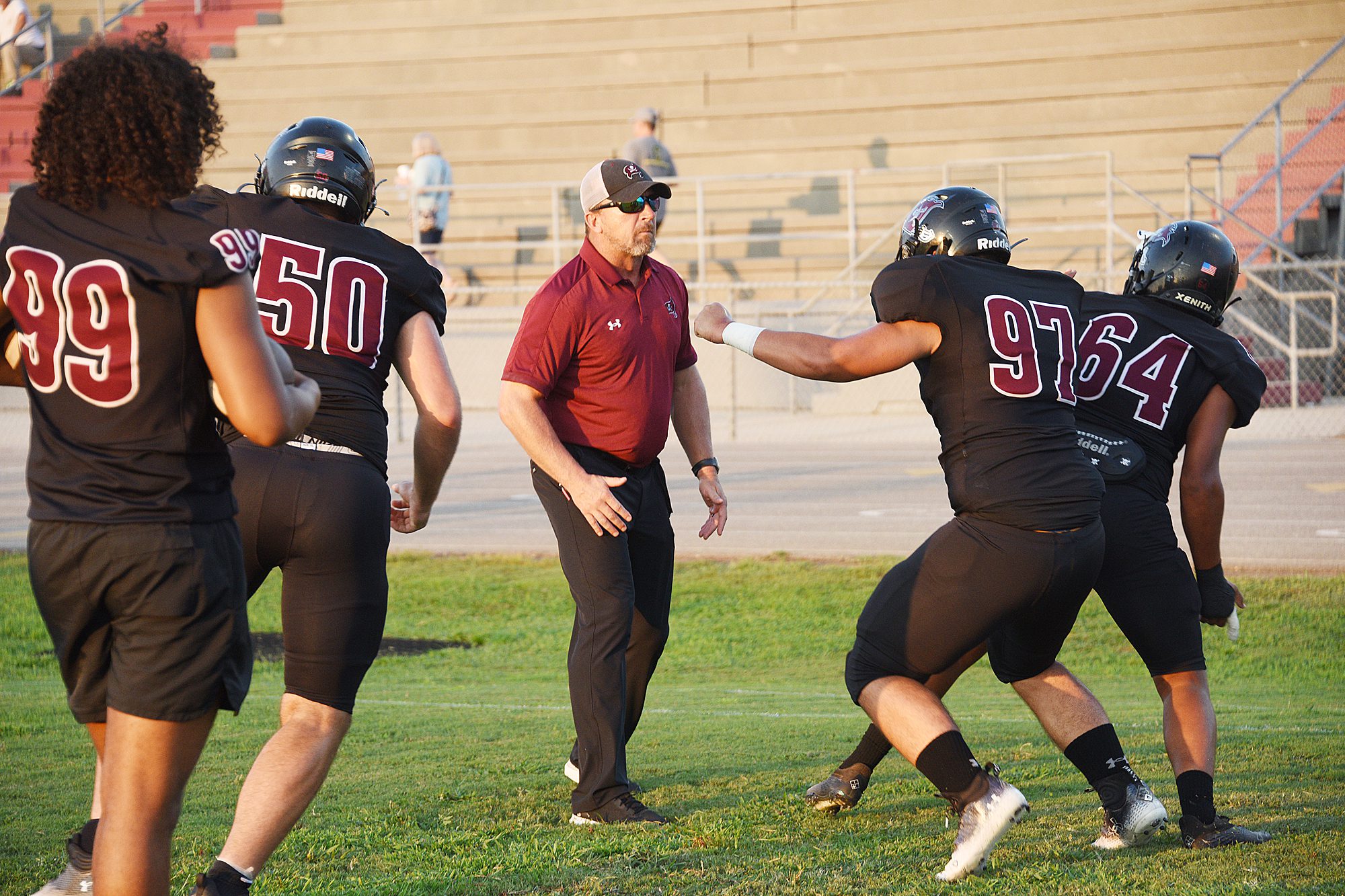 Coach embraces role as 'inspirational leader' | Navarre Press