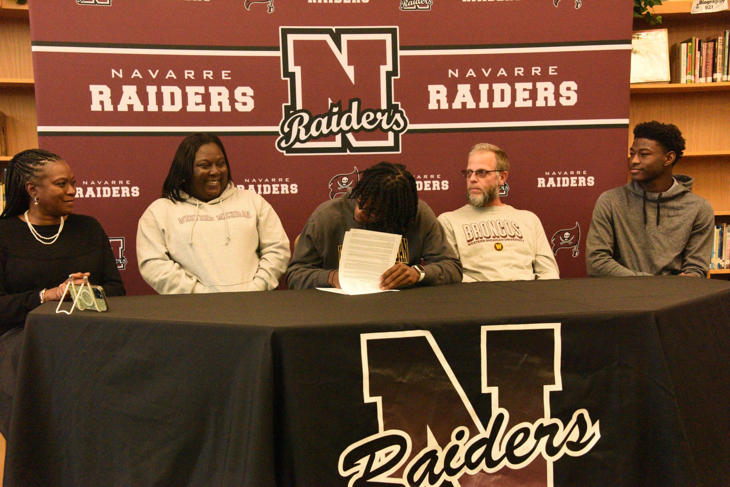 Western Michigan next stop for Navarre football standout Terence ...
