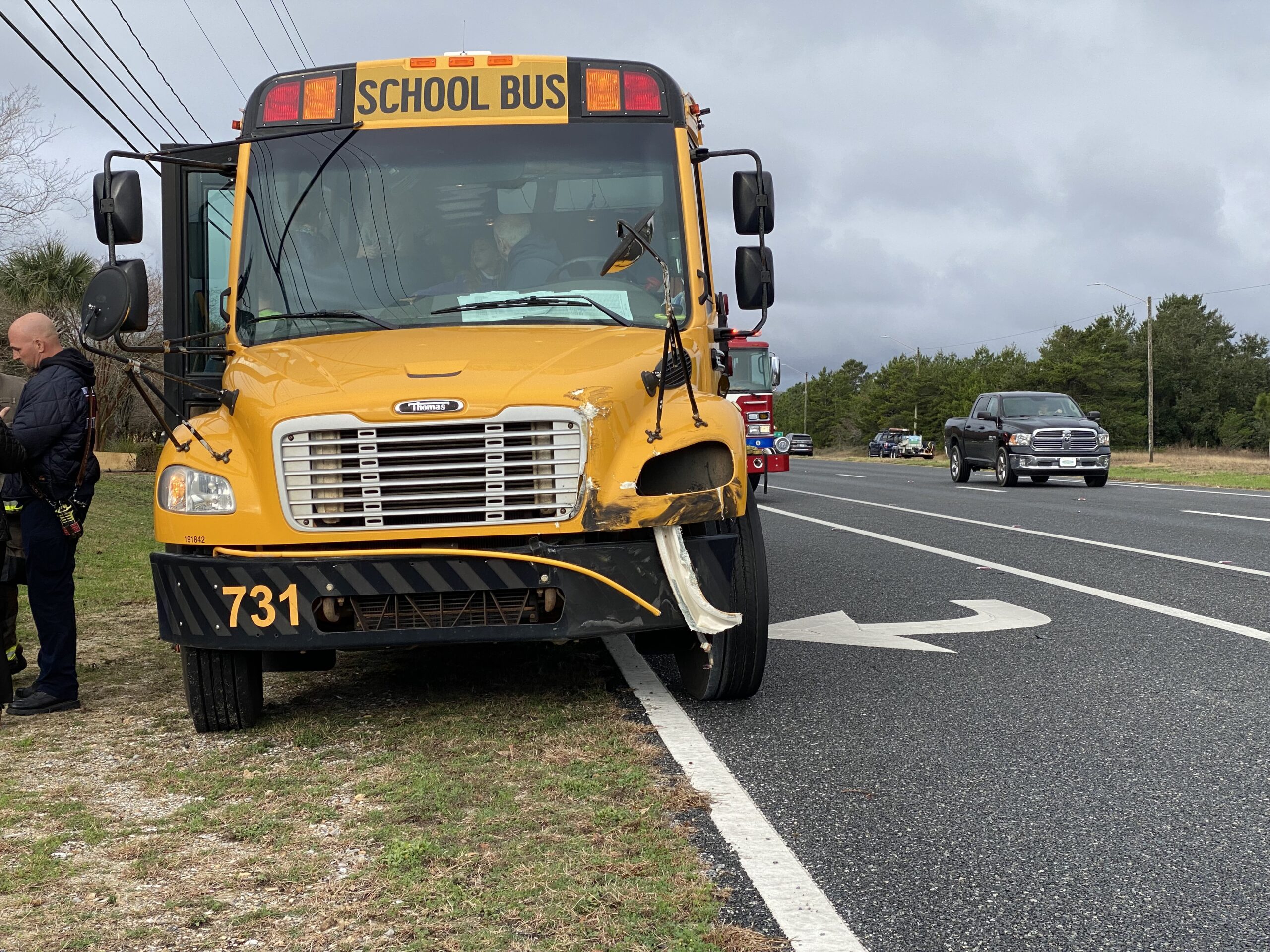 School buses crash on Highway 98 near Sunrise Drive | Navarre Press