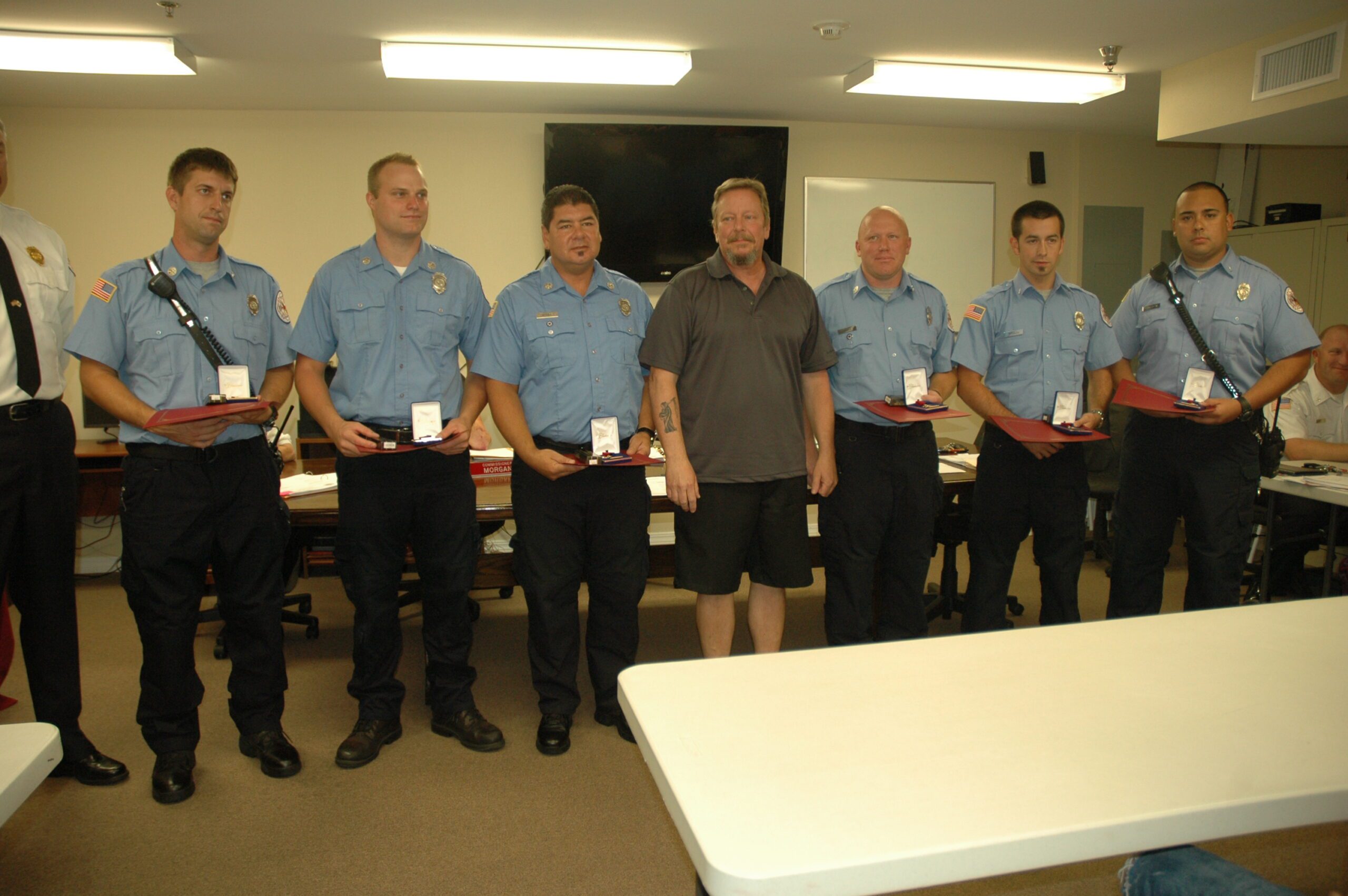 Six firefighters honored with Life Saving Medal | Navarre Press