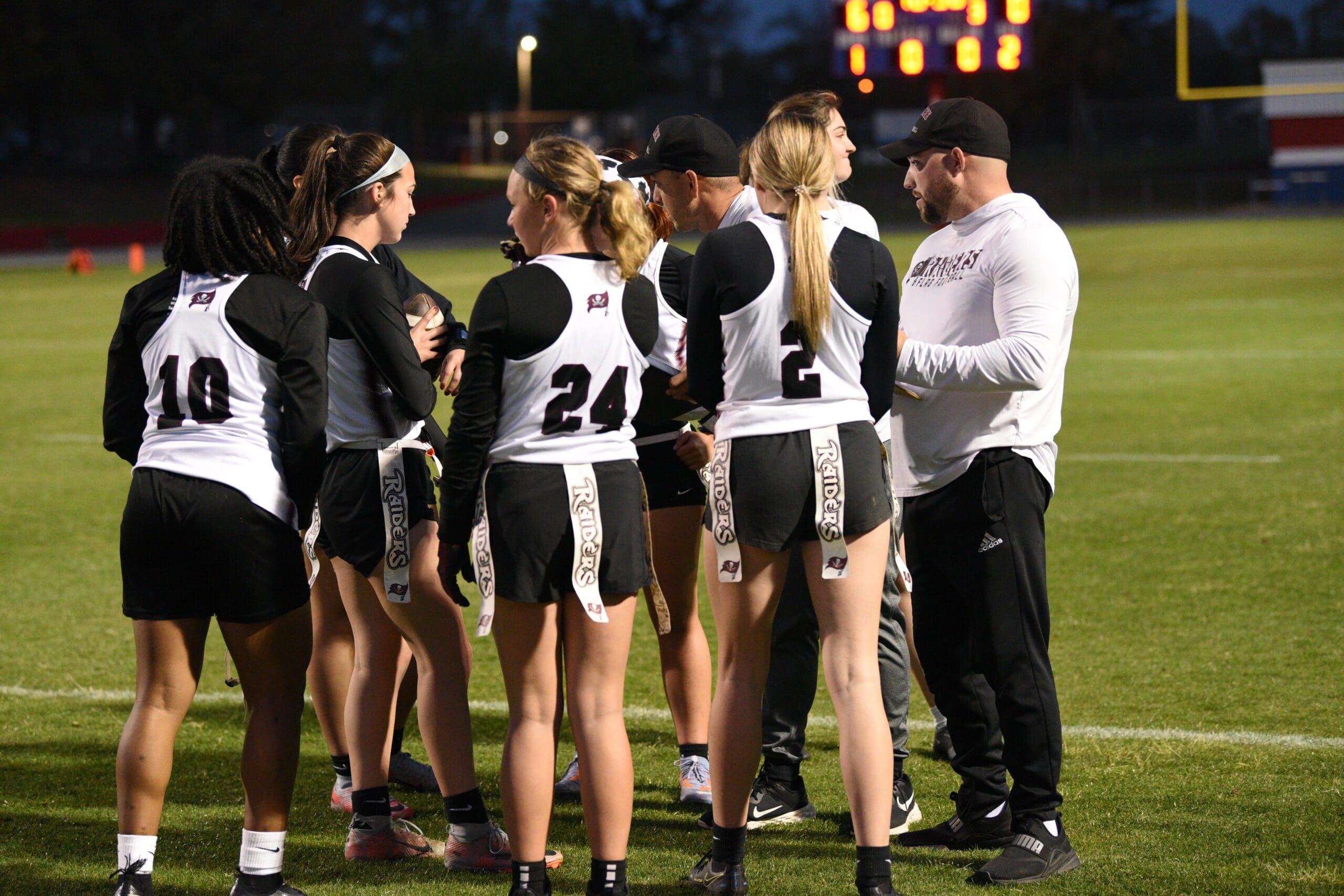 Raider flag football team wraps up best regular season in program ...