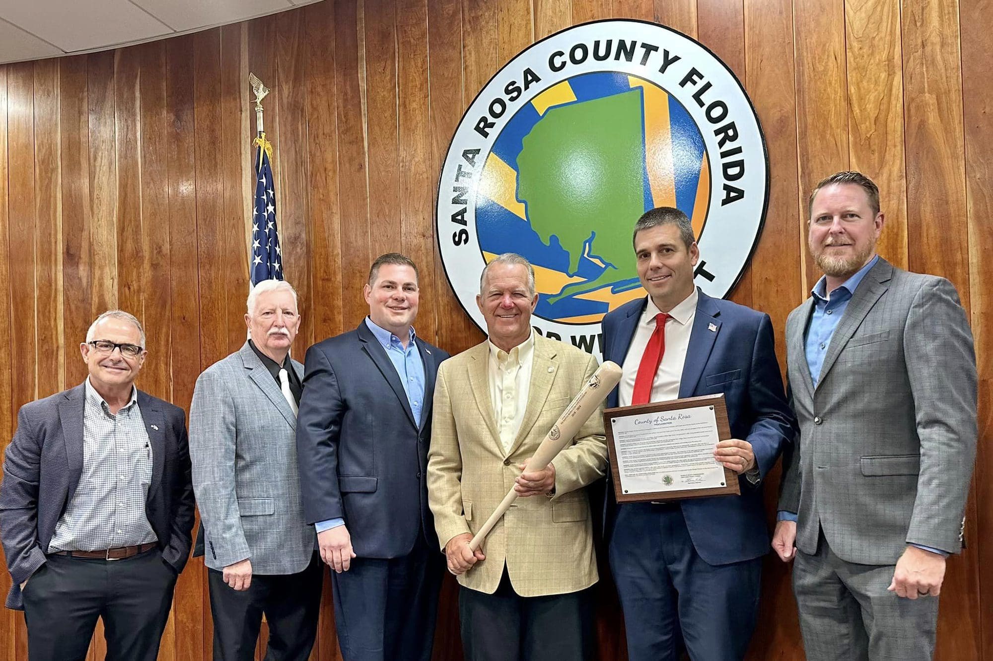 Board of Commissioners thanks Senator Broxson | Navarre Press