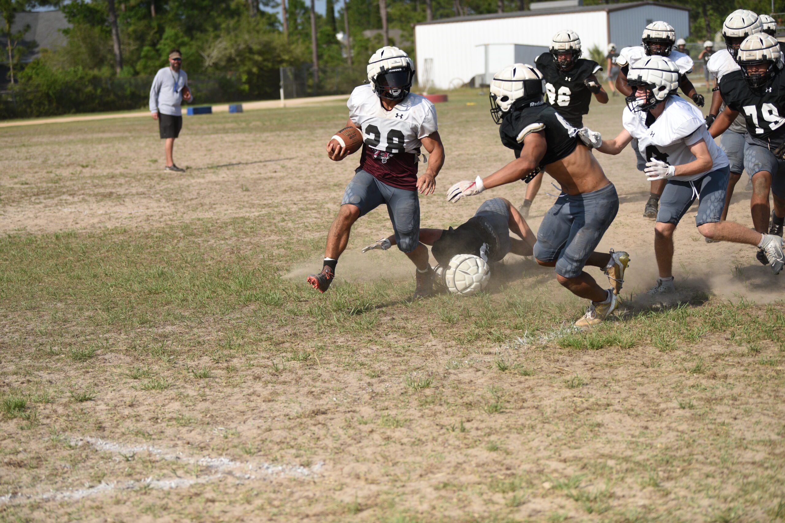 Navarre Raiders energized and locked in during spring football practice ...