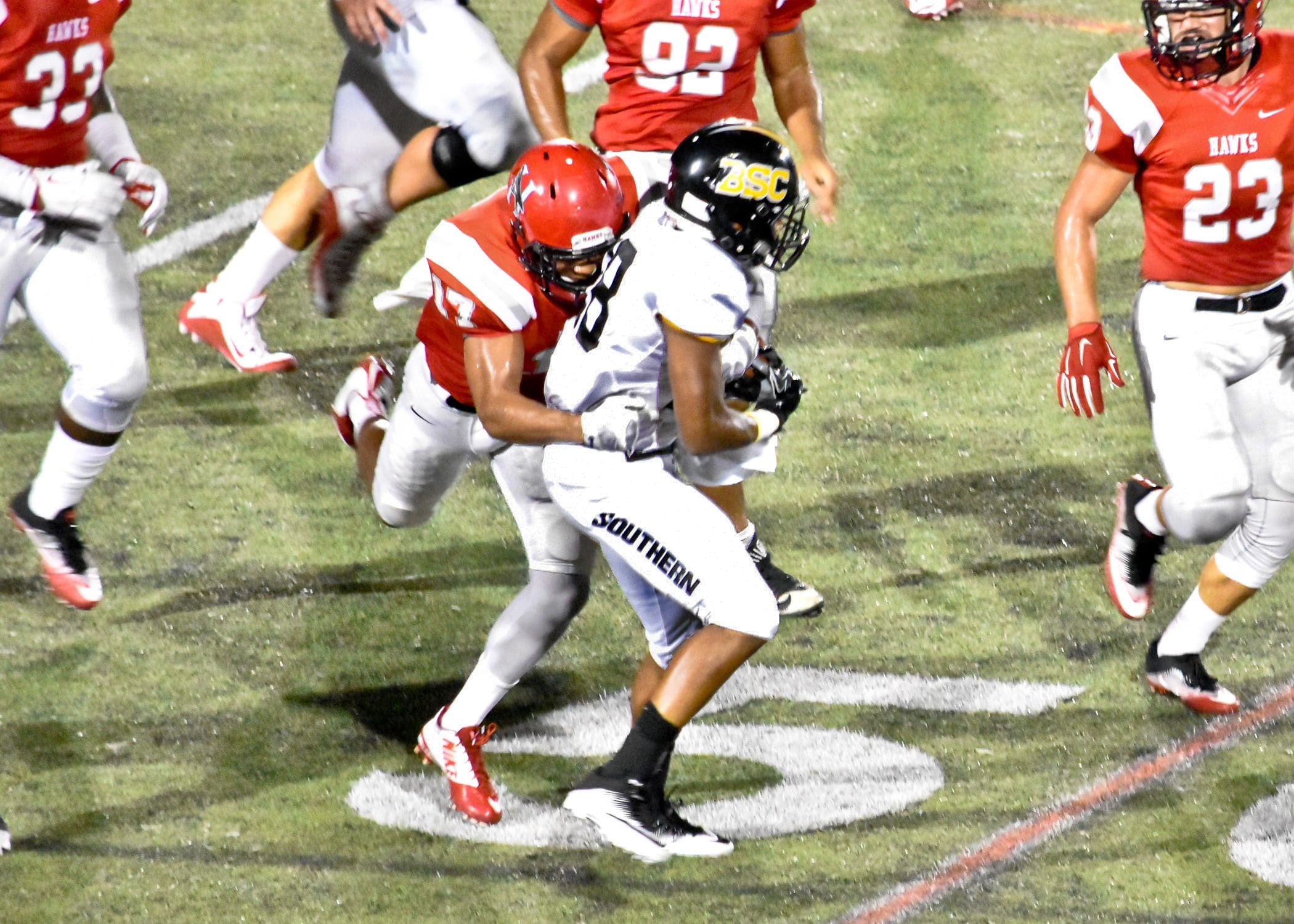 Brown elevates his game to another level for Hawks | Navarre Press