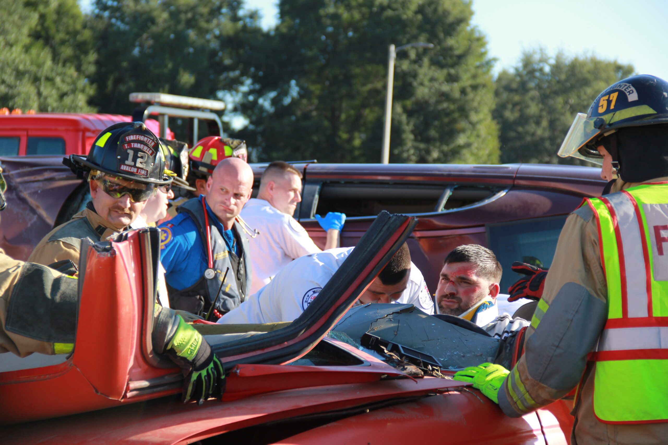 First responders demonstrate rescue skills | Navarre Press