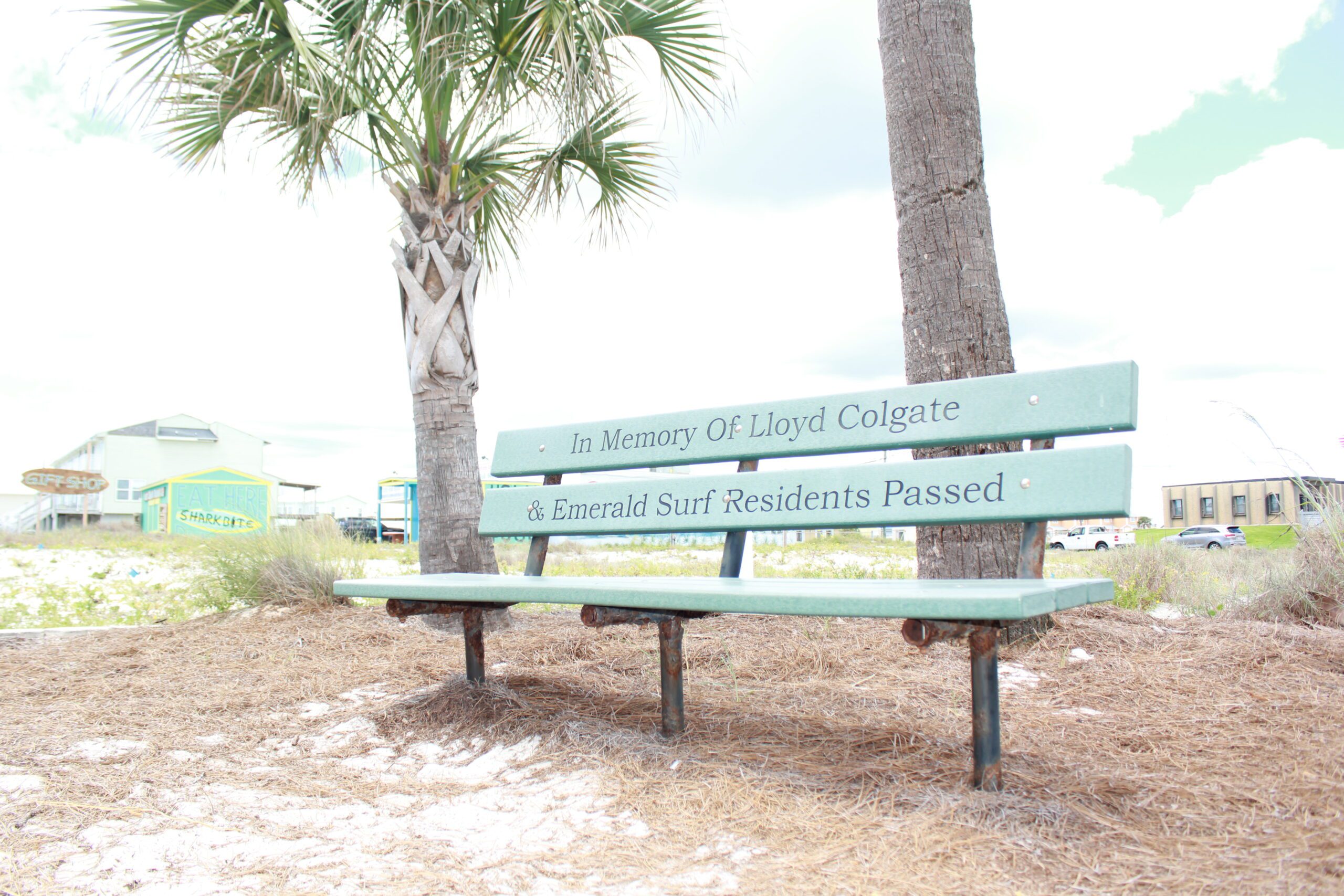 Beach benches rusting out | Navarre Press