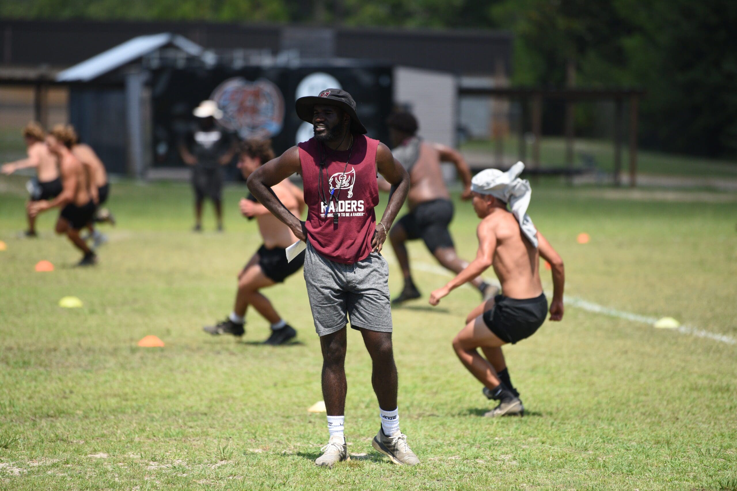 Lee Jones glad to be back home and coaching football with Navarre ...