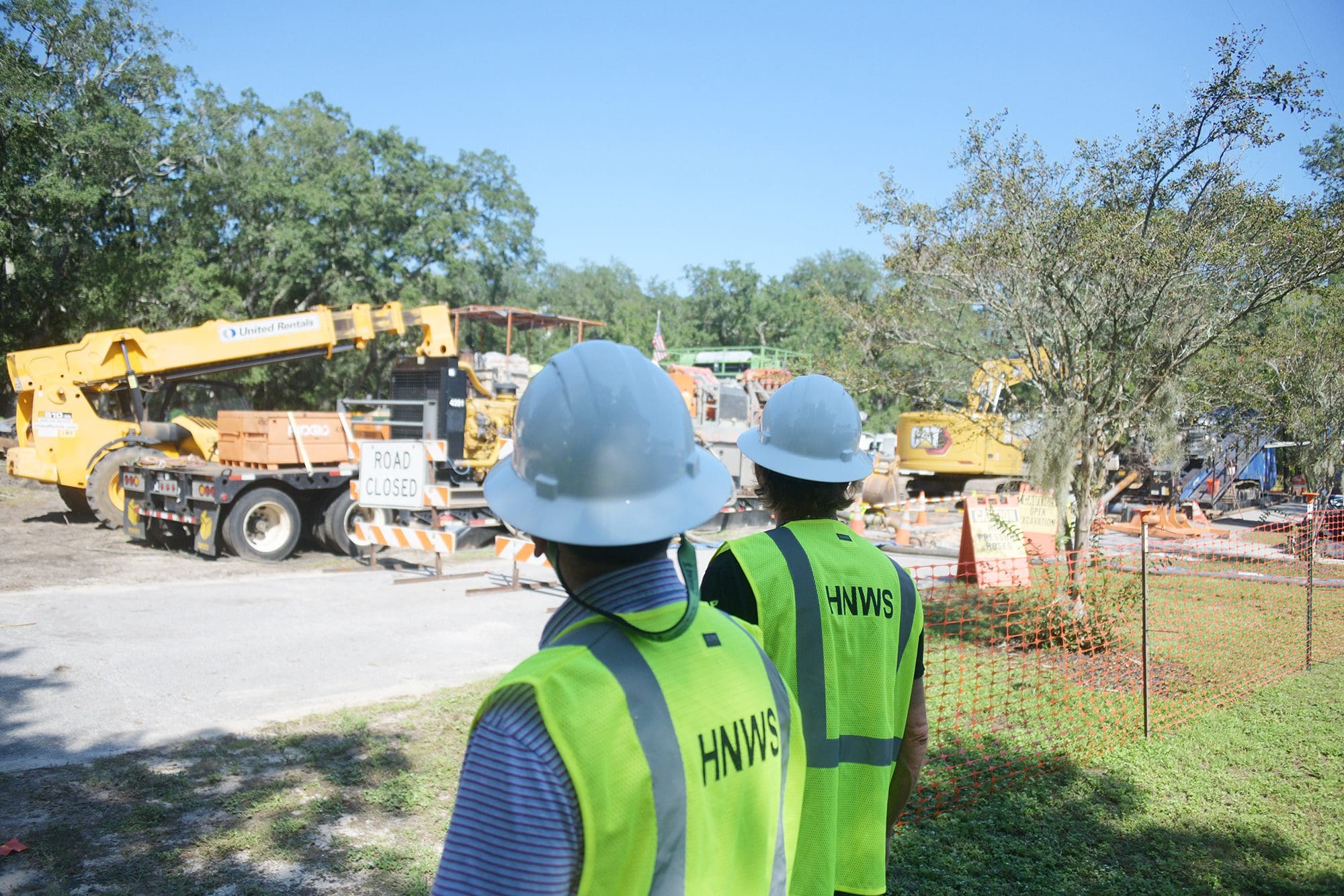 Phase 1B of Eglin Reuse Project underway, underground piping being ...
