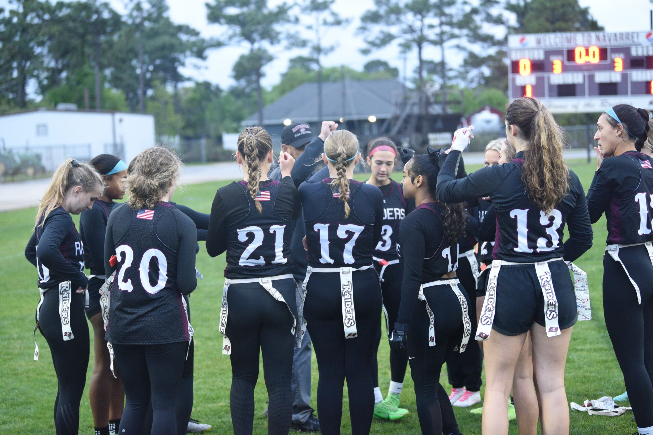 Raider flag football season ends in regional tourney | Navarre Press