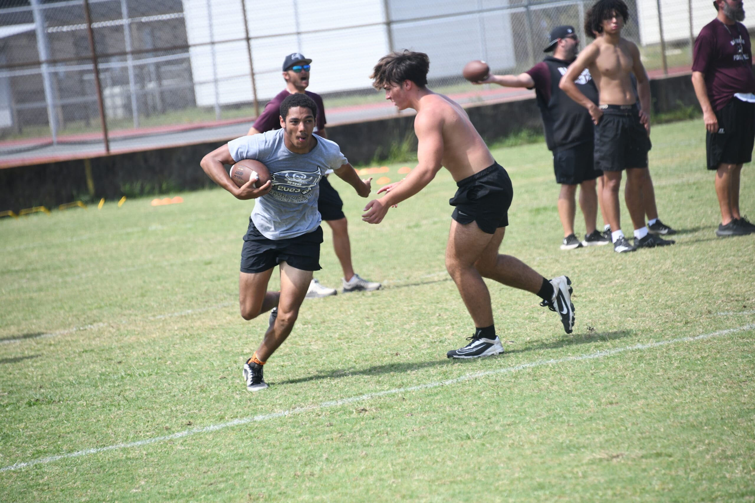 Curtis Sanders ready to run and defend this season for Raiders ...