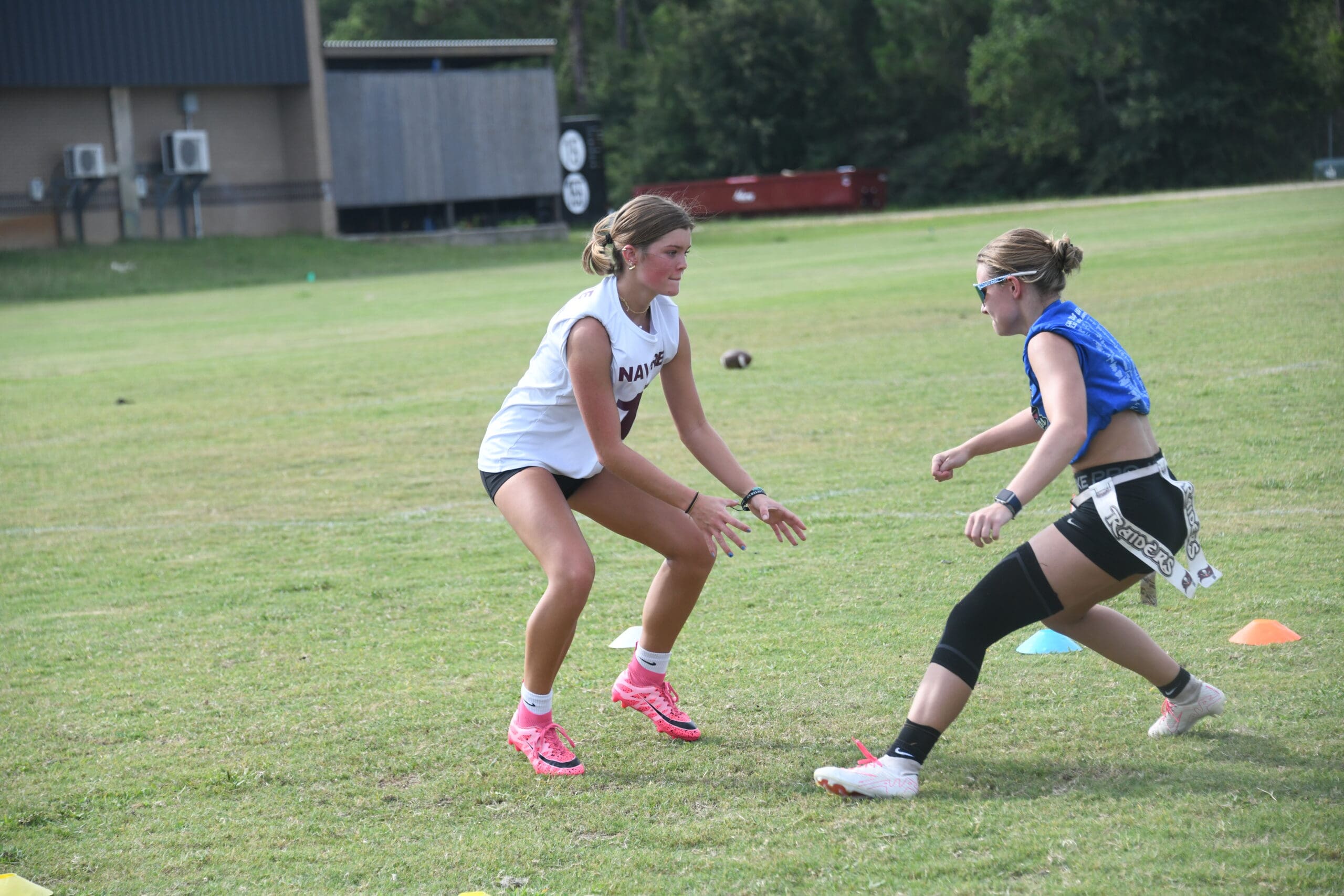 Raider flag football team aims to see extra work pay off | Navarre Press